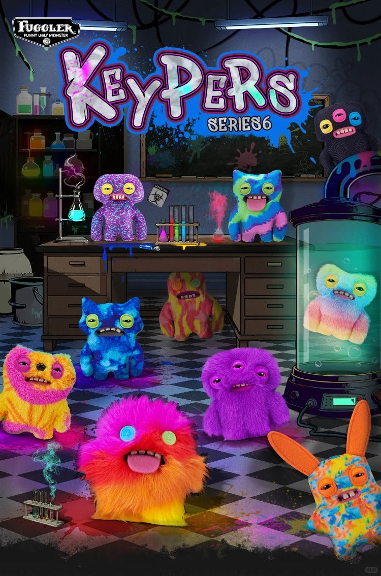 Fuggler V6 Generation Keychain Blind Box | Ugly Cute Monster Stuffed K ...