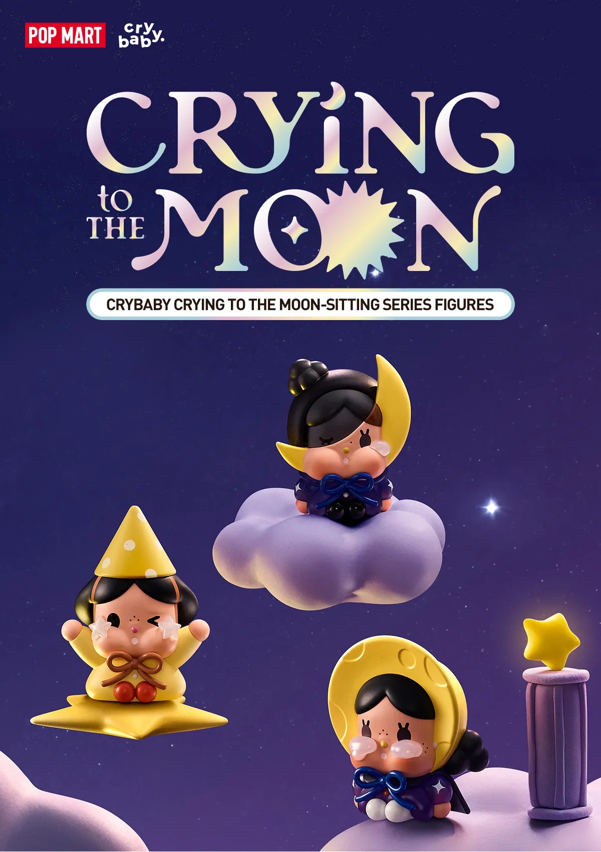 CRYBABY CRYING TO THE MOON-SITTING SERIES FIGURES – DidaPop