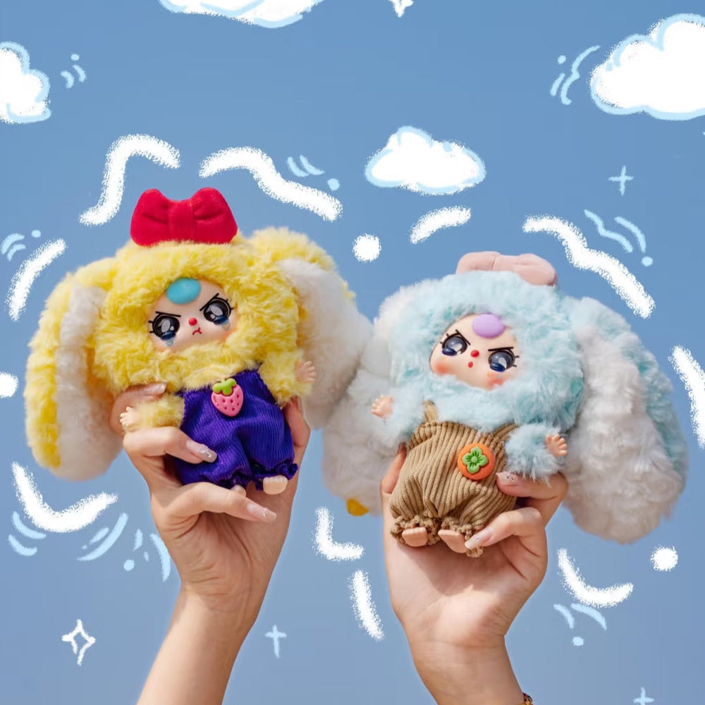 Baby Three V2 Rabbit Macaron Cute Bunny Plush Blind Box - Kawaii